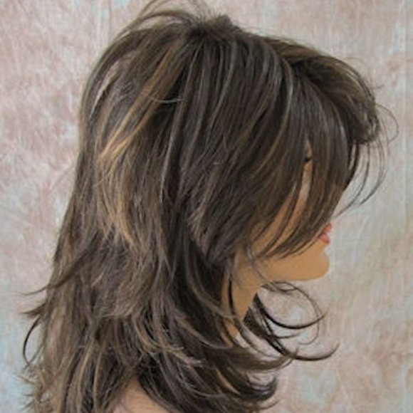 ADORA | Accessories | Tarah 8h5 Long Layers Shag Style Medium Brown Mix Adora Wigs | Poshmark